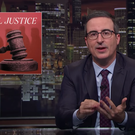Bob Ross Art Helps John Oliver Raise Funds for Public Broadcasting