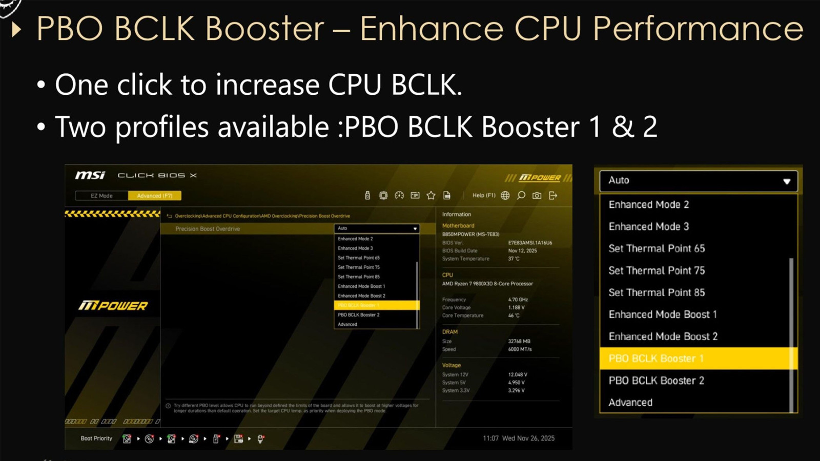 MSI automatic overclocking setting boosts AMD Ryzen performance by 15%