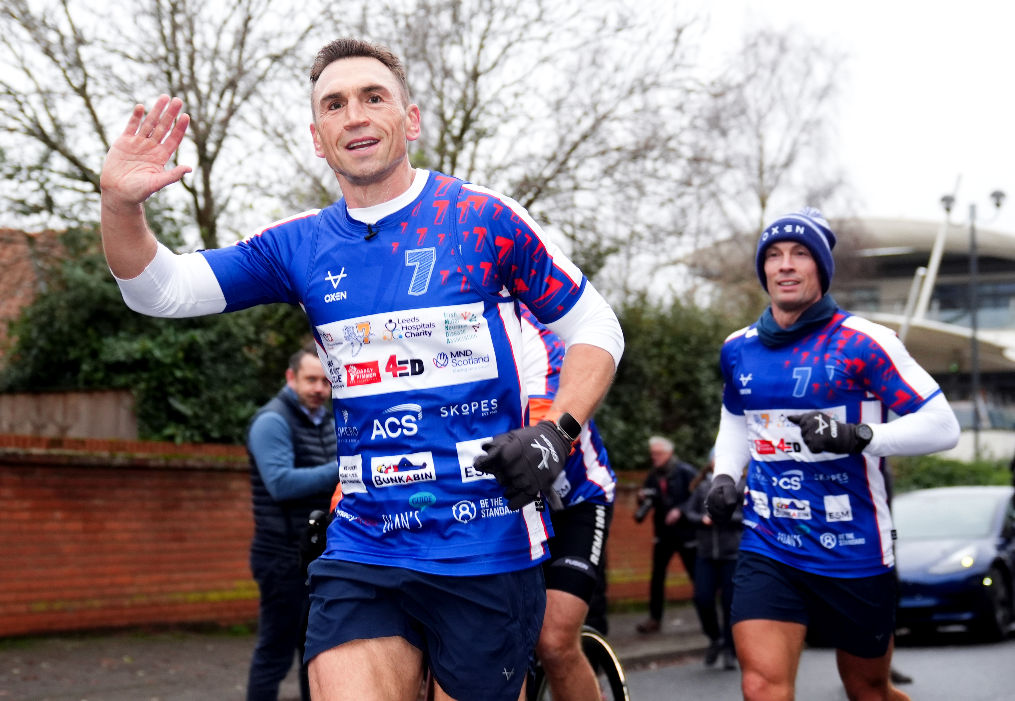 12 inspiring pictures as Leeds Rhinos hero Kevin Sinfield launches ...
