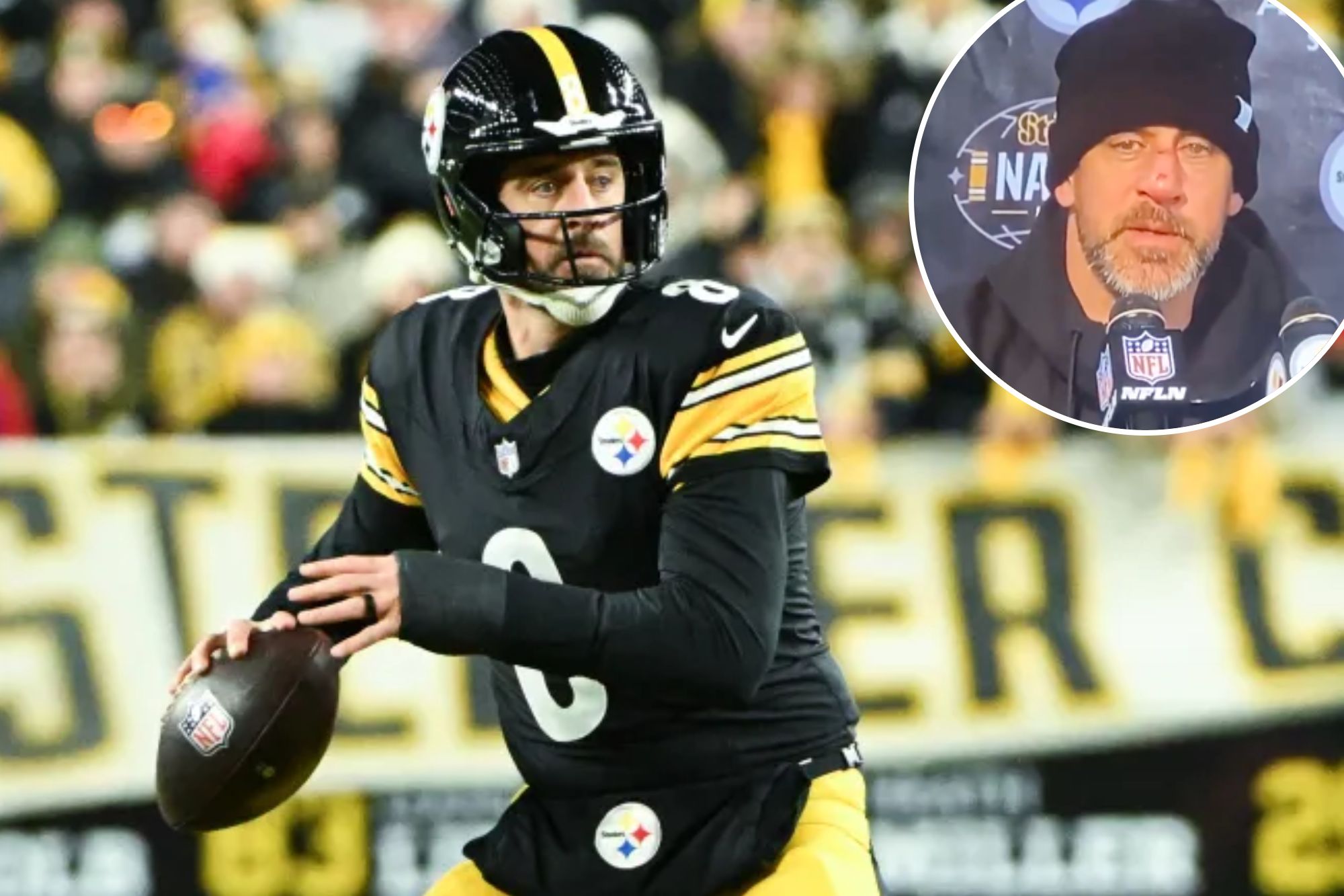 Aaron Rodgers calls out Steelers receivers after lopsided loss to Bills