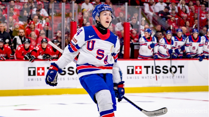 Cole Hutson to return for Team USA in quarterfinal vs. Finland