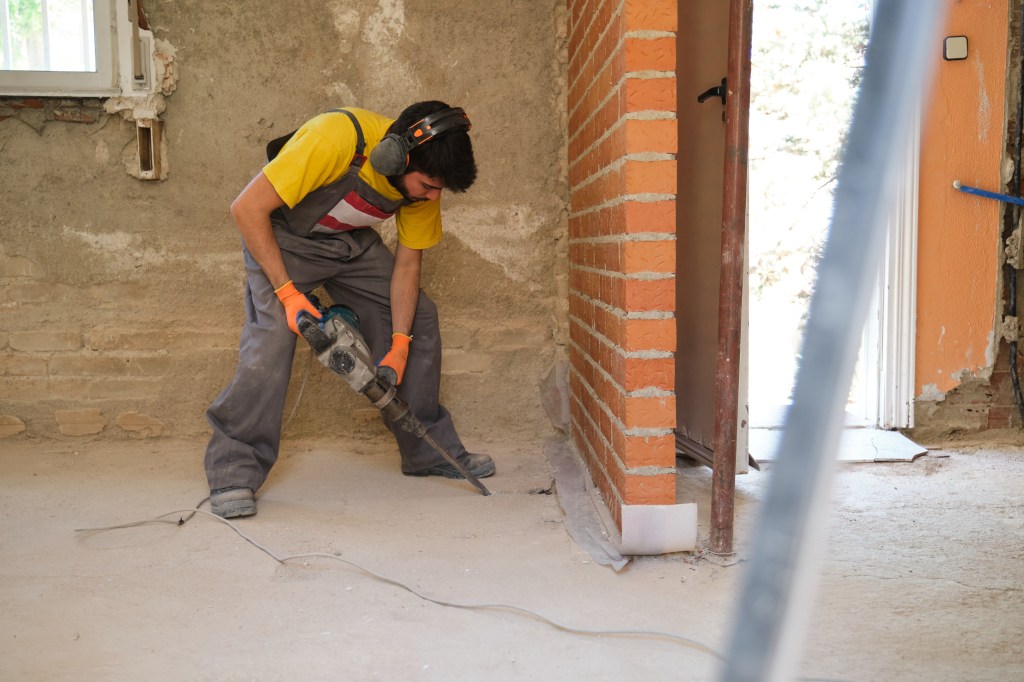 Man attempts to insert a floor safe, shocked over what he discovers
