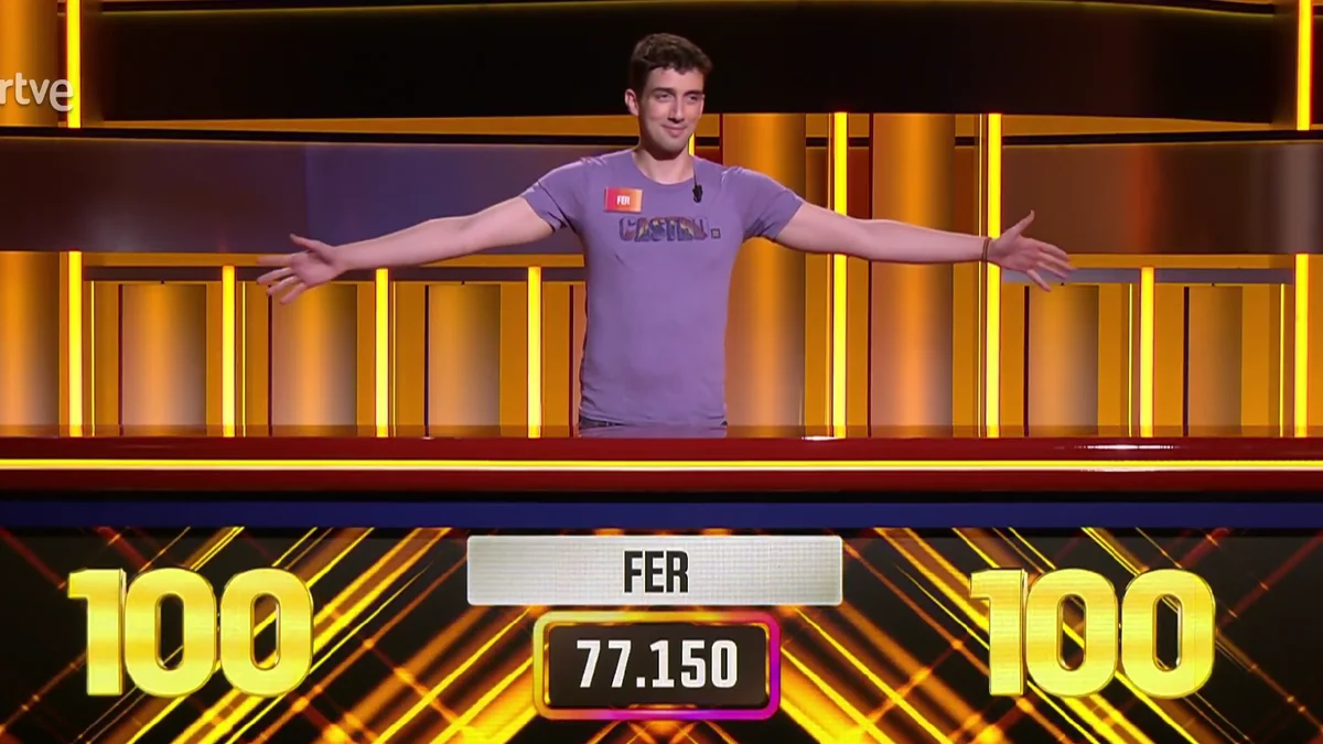 Fer Castro se despide de 'Saber y ganar' haciendo historia al alcanzar ...