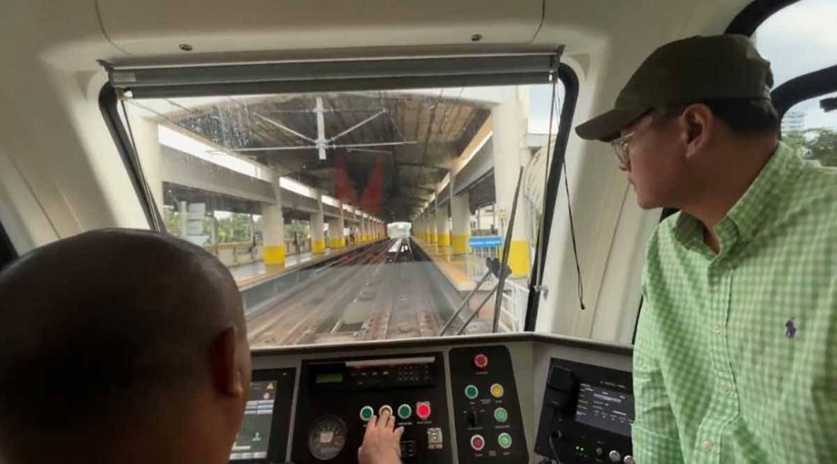 Transportation secretary tests Dalian trains for MRT-3's holiday boost