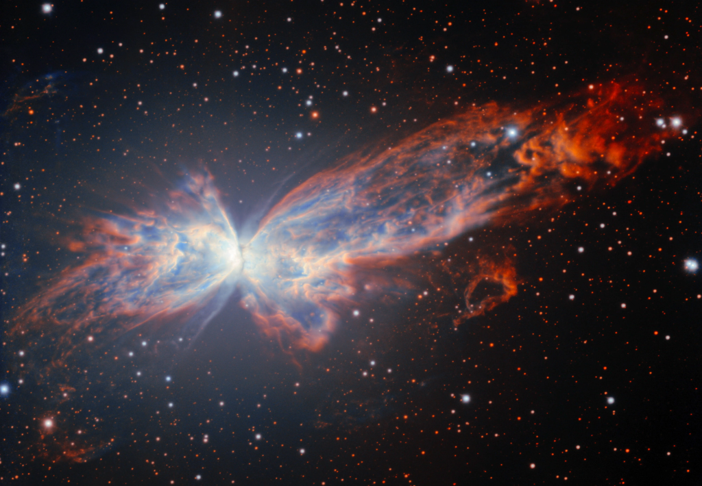 Cosmic butterfly marks 25 years of powerful space telescope