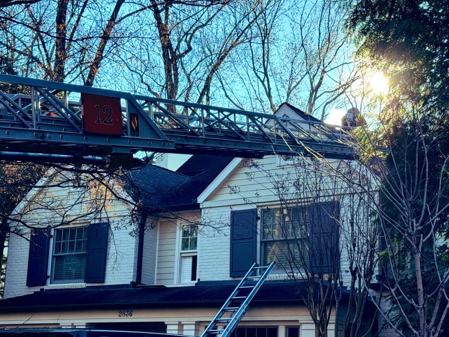 Crews respond to fire in Northwest DC