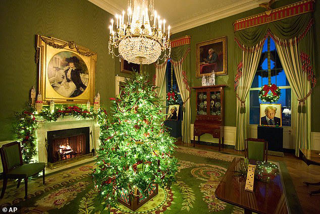 Melania Trump's lavish White House Christmas: First Lady unveils unique ...