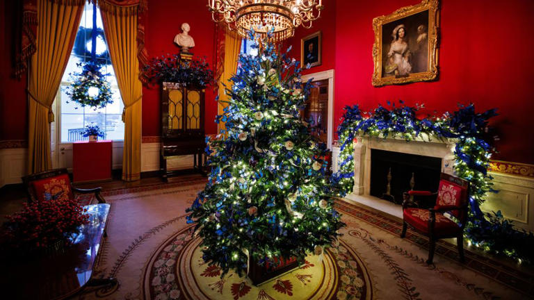 Inside this year’s White House holiday decor