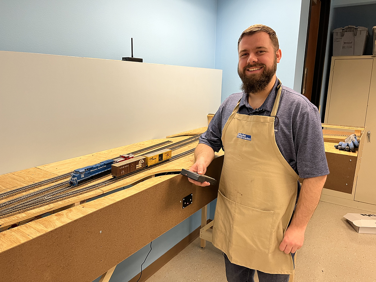 East Troy Industrial Park track and train control Part Three: Painting ...
