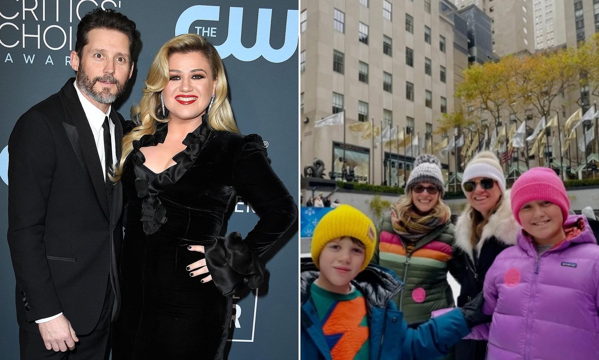 Kelly Clarkson shares rare photo with kids as they mourn their father's ...