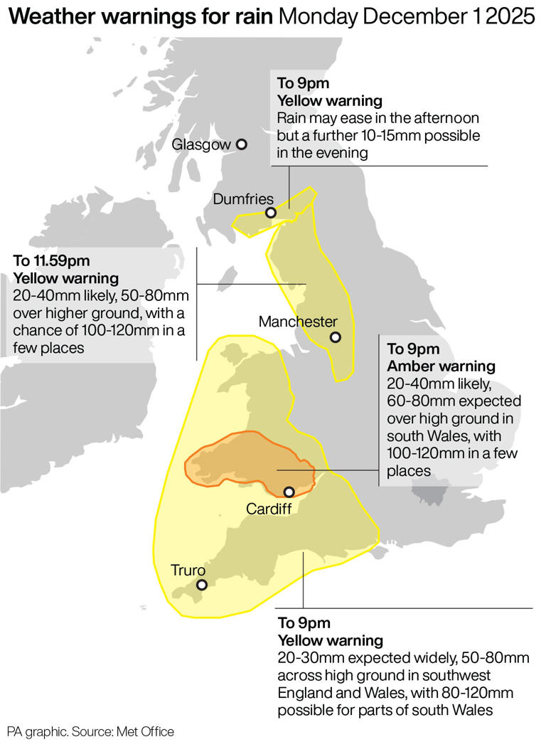 UK sees soggy start to winter after wet but mild autumn