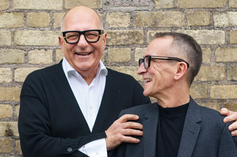 Inside Hugh Wallace's beautiful RSVP photoshoot with husband Martin at Dublin home