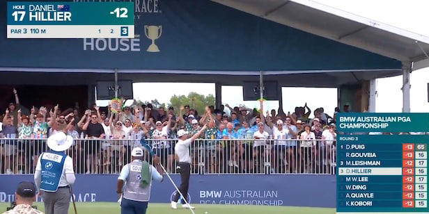 DP World Tour pro sings 'Sweet Caroline' with crowd before draining clutch putt
