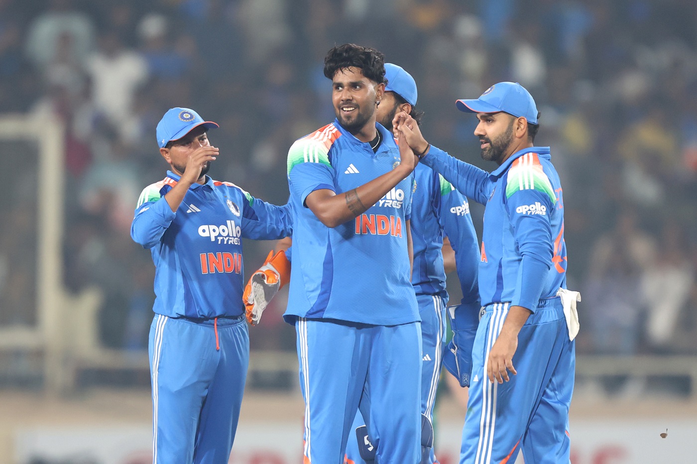 Harshit takes the first step in fast bowlers' race for 2027 World Cup