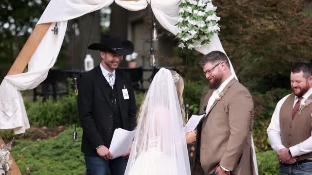 Groom is requested by bride to adopt her son during wedding ceremony