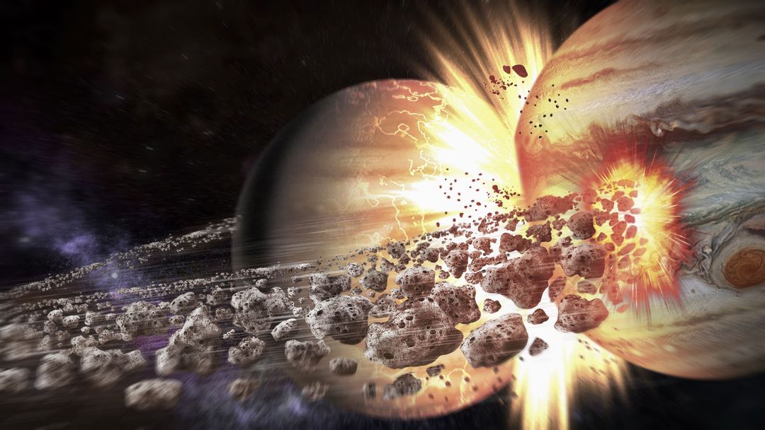 What Happens If Jupiter and Saturn Collide