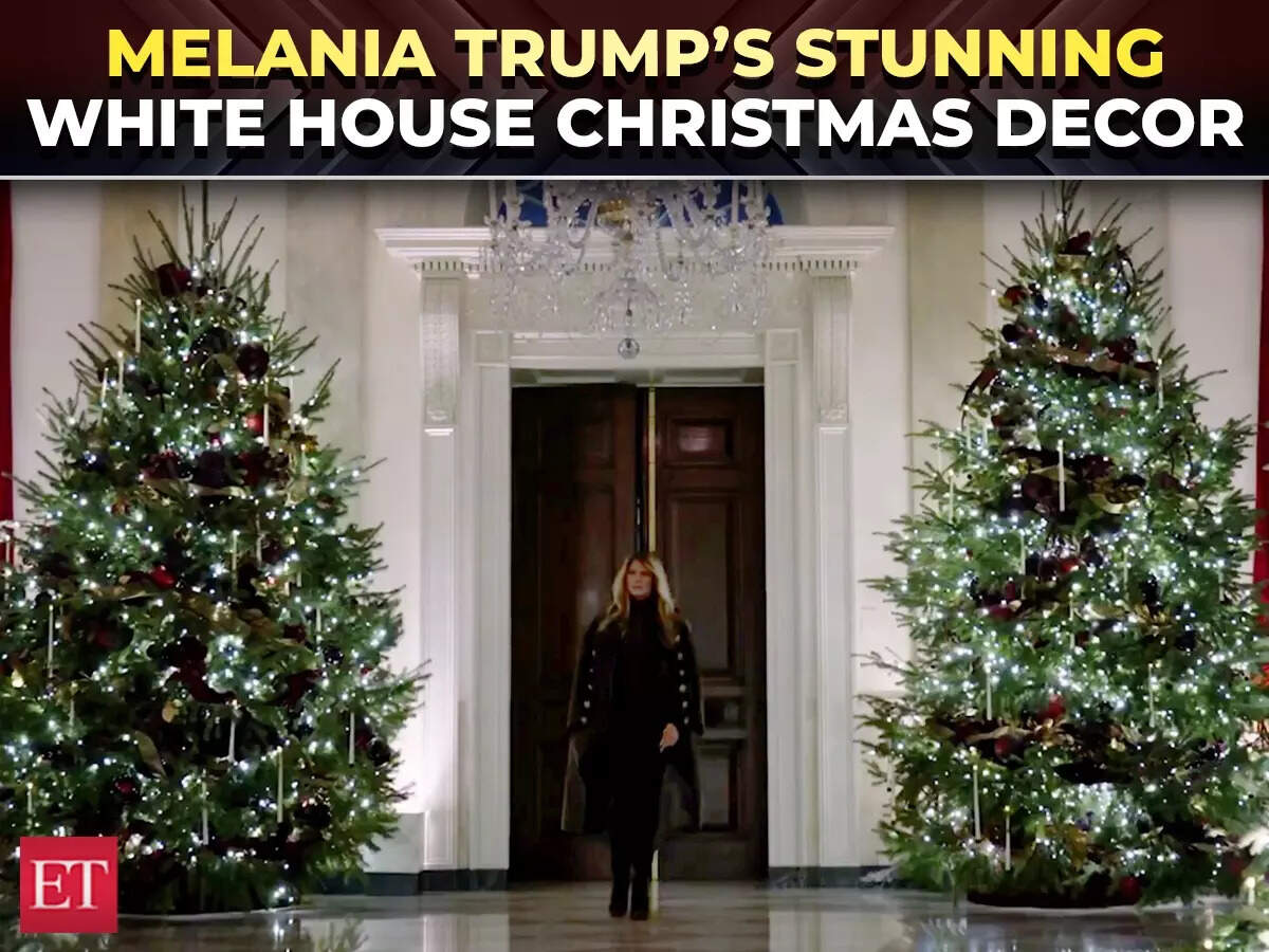 ‘Home is where heart is’: Melania Trump unveils Patriotic White House ...