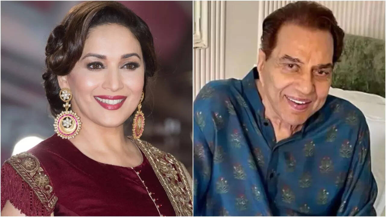 Madhuri Dixit remembers Dharmendra, saying, 'He's always been gracious ...