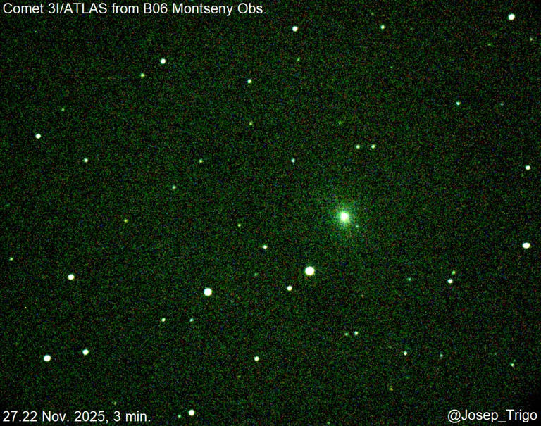 Interstellar comet 3I/ATLAS is erupting in 'ice volcanoes', new images ...