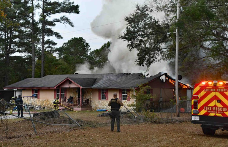 Electrical fire causes heavy damage to Colleton County home