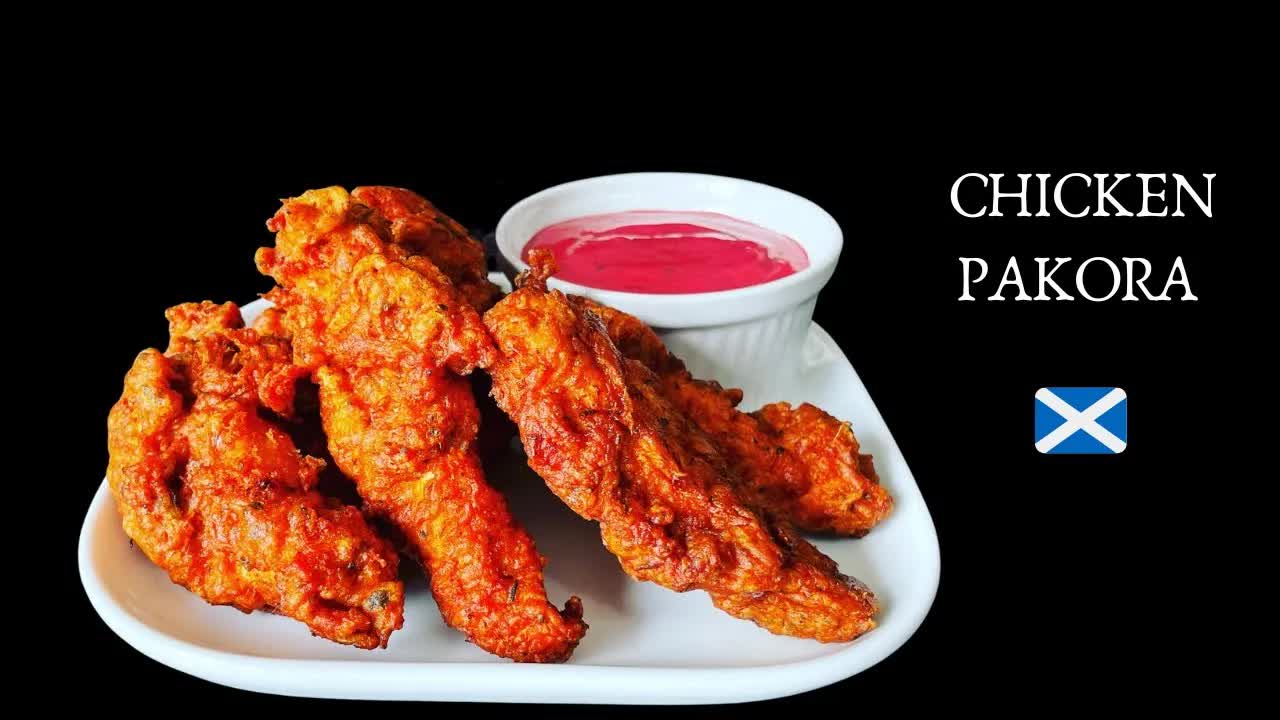Chicken Pakora | Scottish Takeaway Recipe | And Pink Sauce