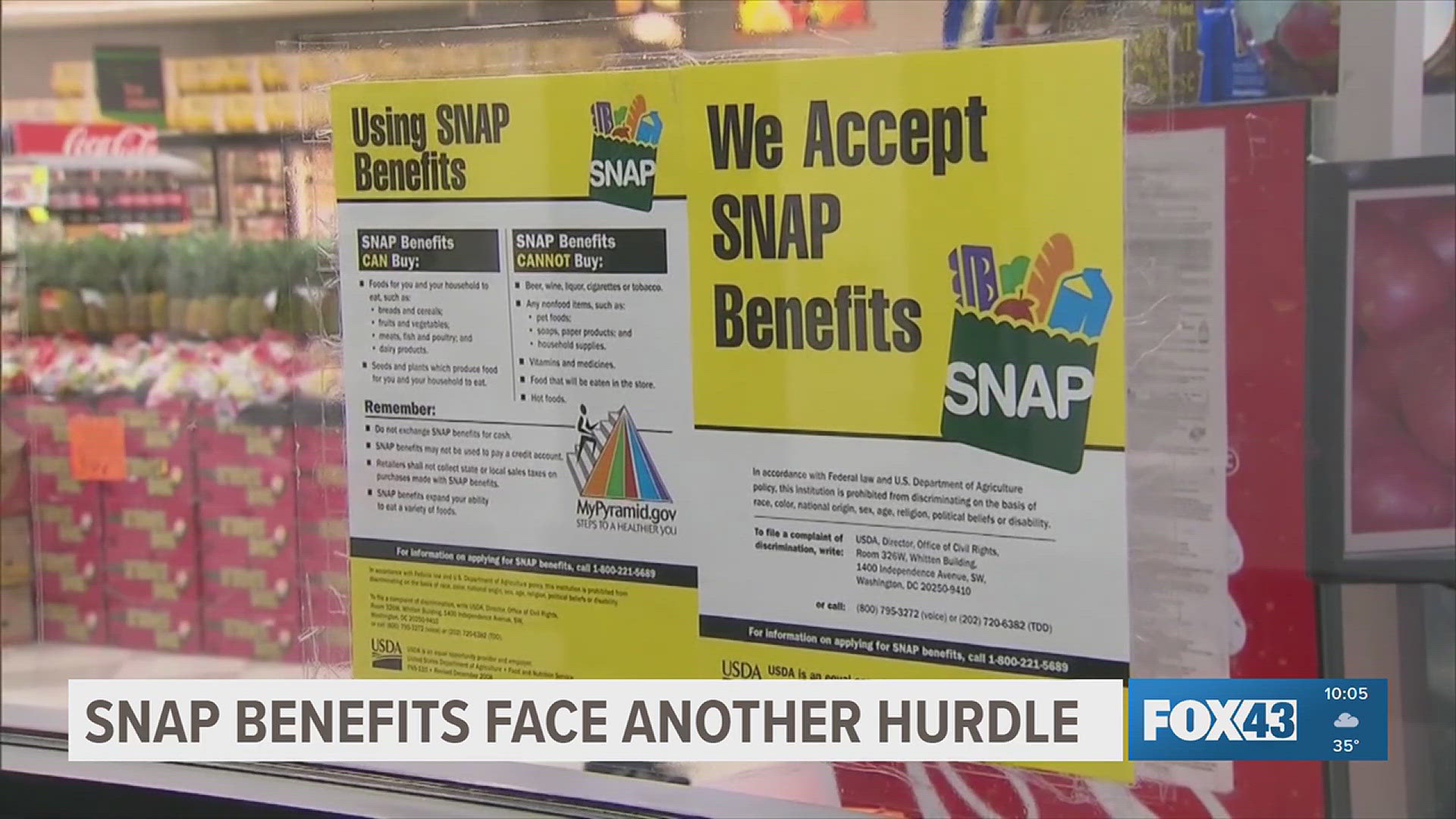 Work requirements may cause some to lose SNAP benefits