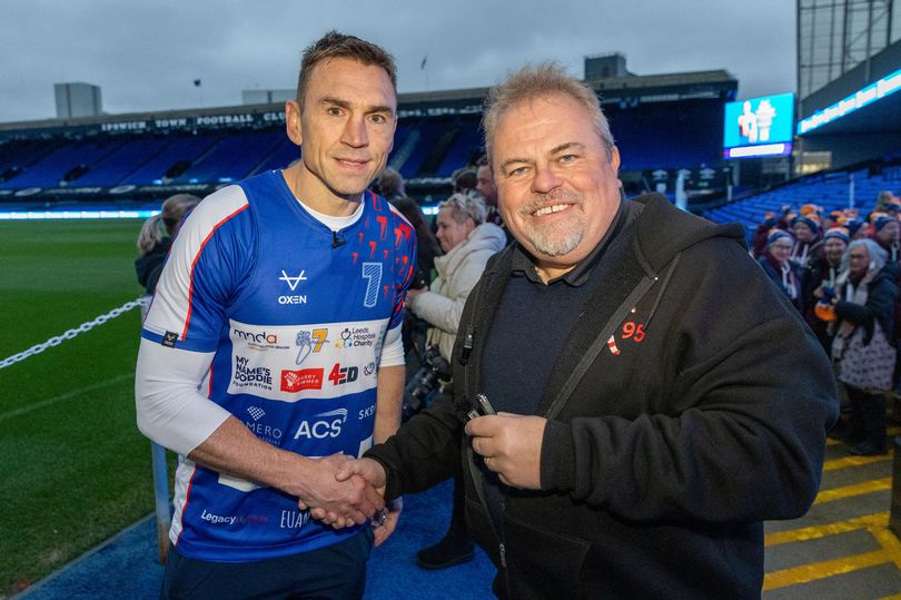 Kevin Sinfield praises MND sufferers who 'just get on with life' as ...