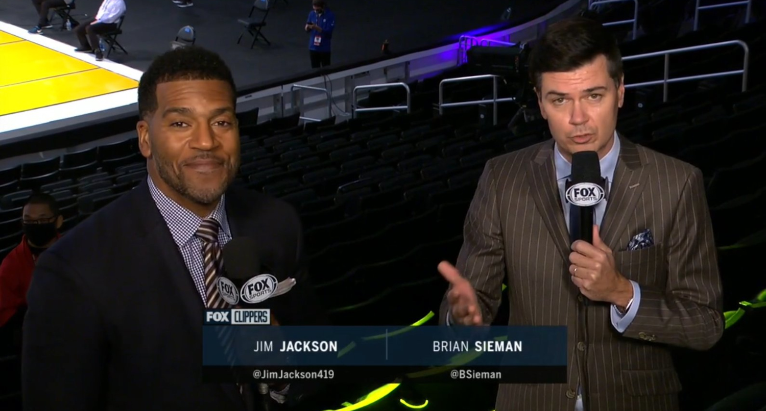 Jim Jackson addresses argument with Clippers broadcast partner