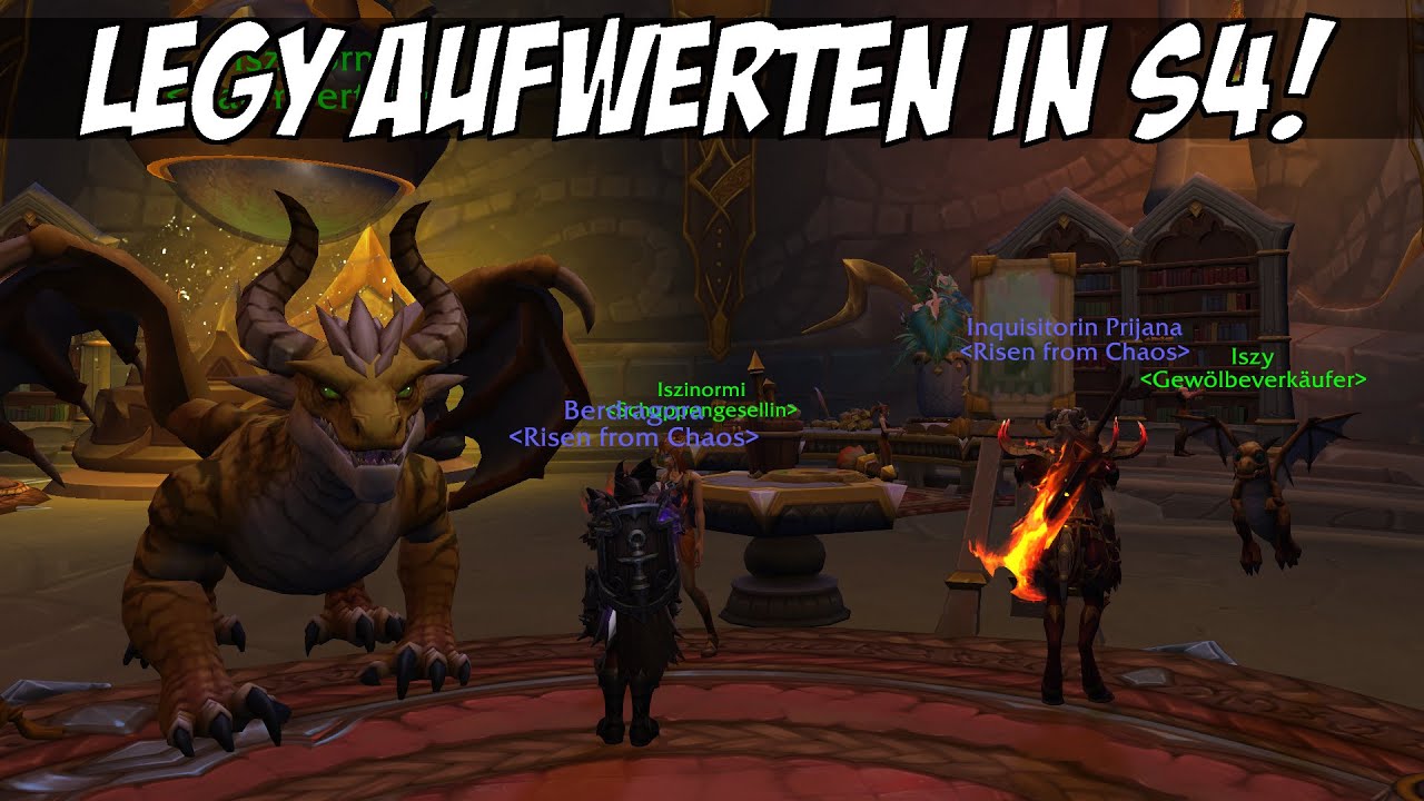 Nas'zuro und Fyr'alath: So wertet ihr eure LEGENDARYS auf Niveau der 4 ...