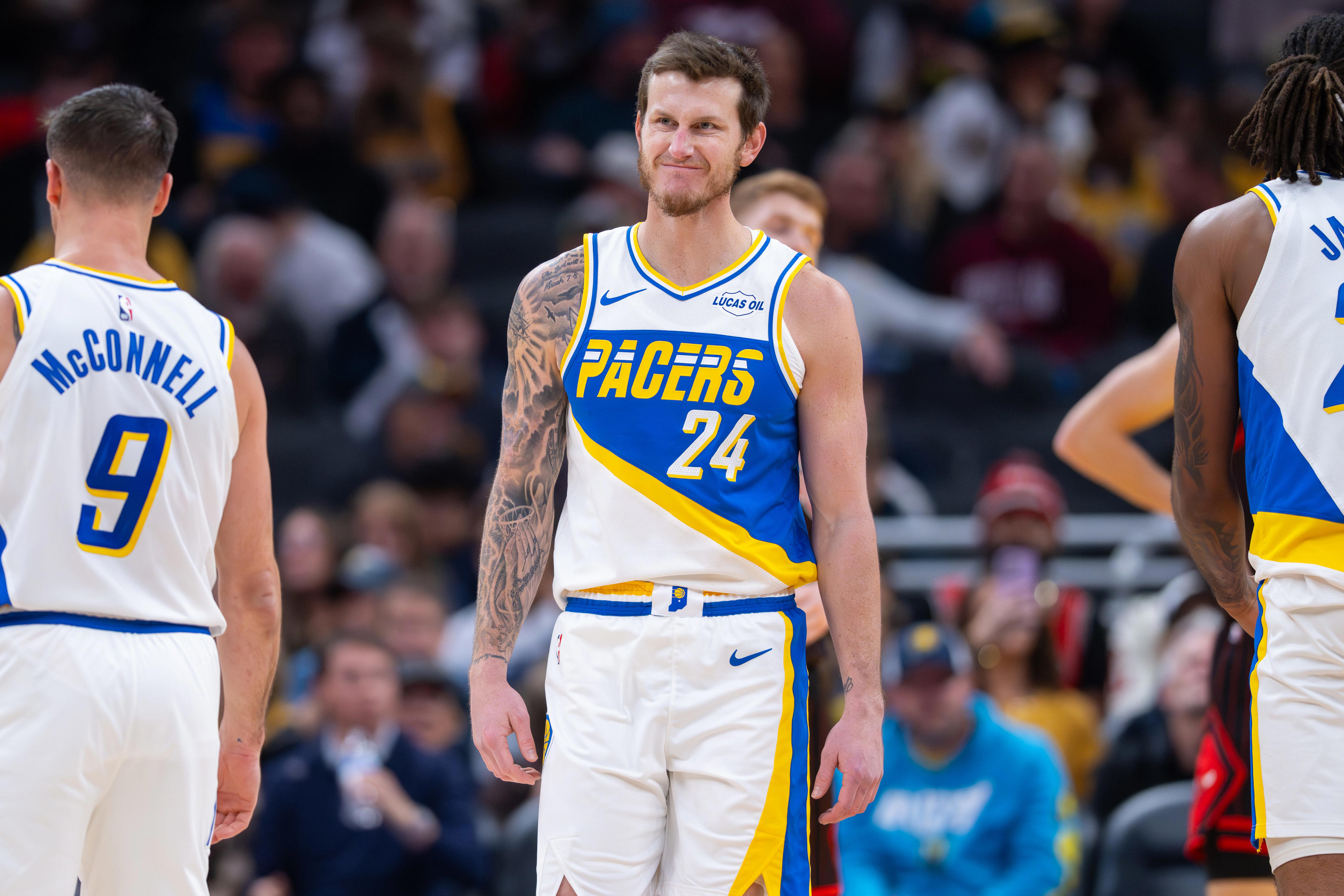 Pacers re-sign Garrison Mathews to 10-day hardship contract