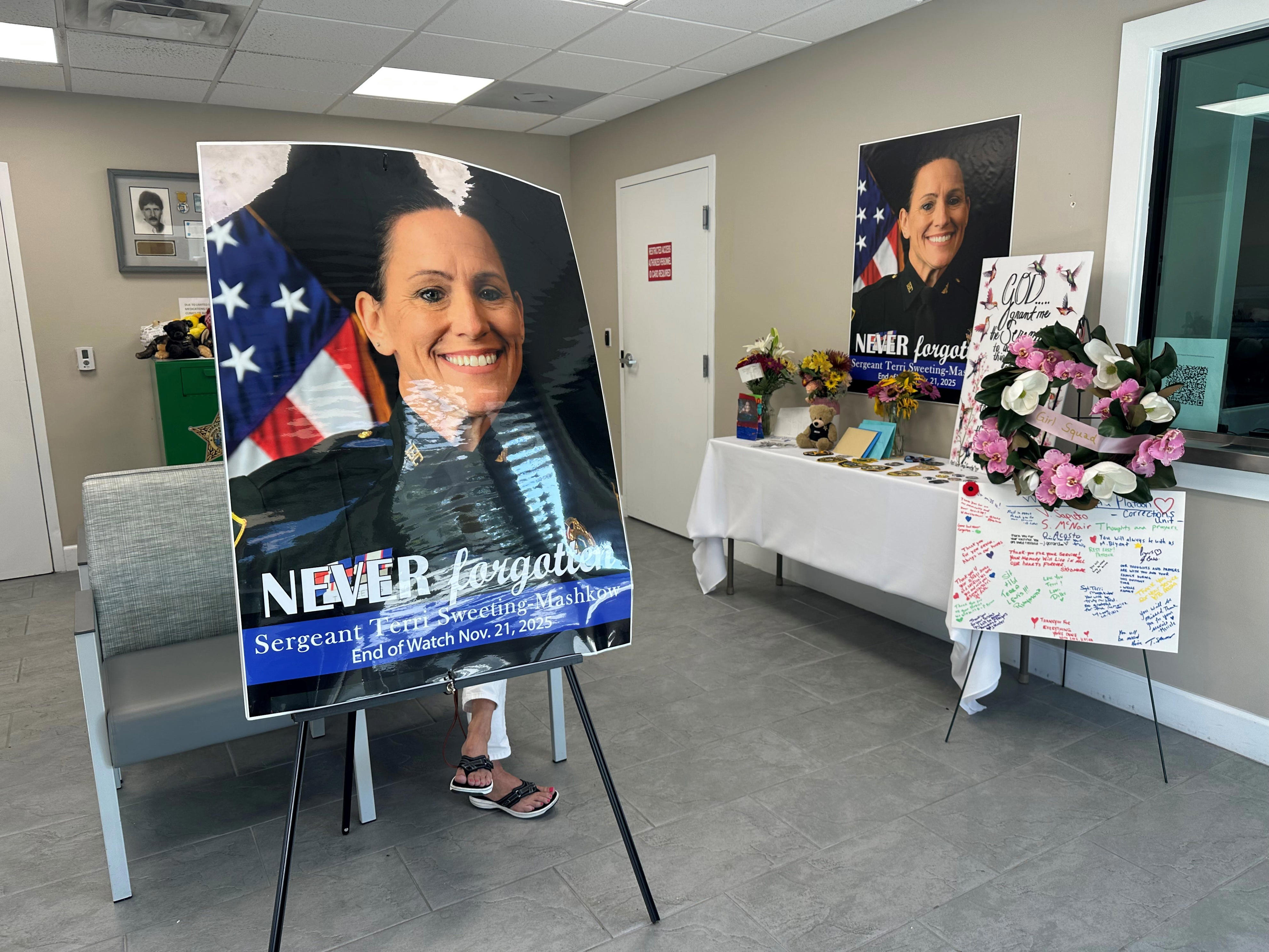 Sheriff Eric Flowers recalls working with Sgt. Terri Sweeting-Mashkow