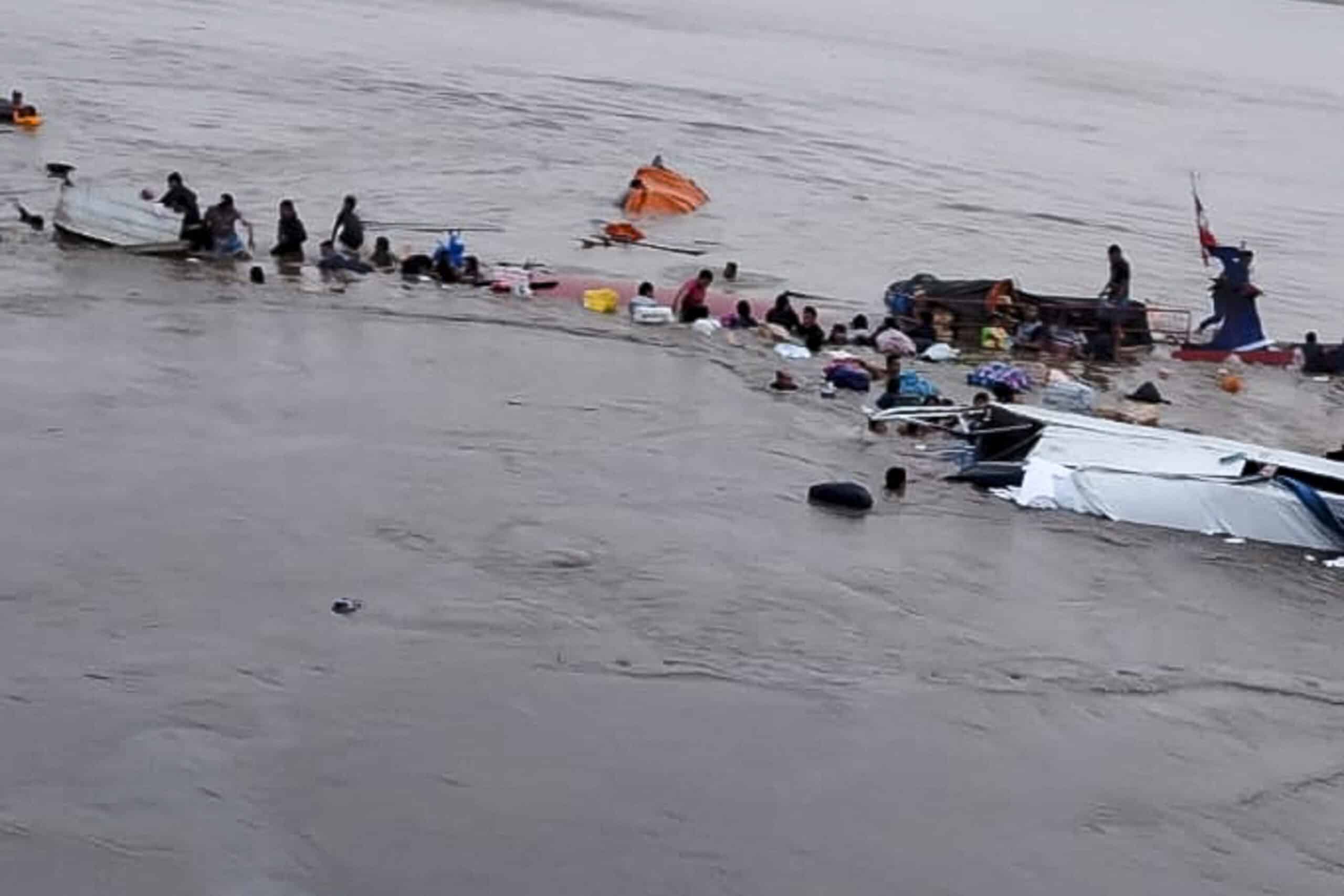 12 dead, dozens missing as landslide submerges boats in Peru port