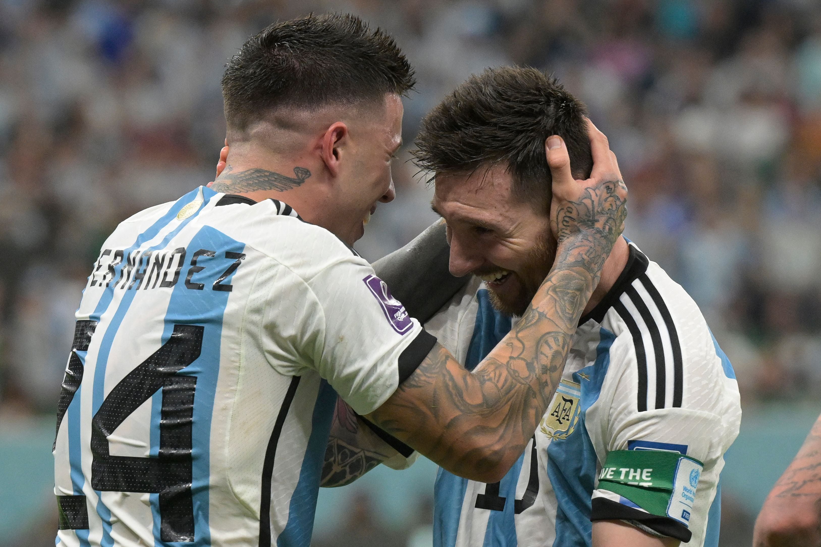 Enzo Fernández reveals the shock of playing with Lionel Messi for the ...