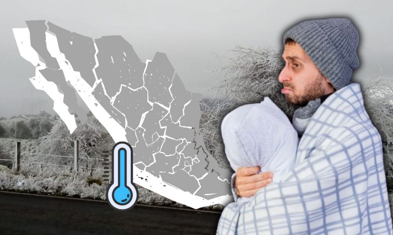Masa polar y frente frío CONGELARÁ a estos estados con temperaturas de ...