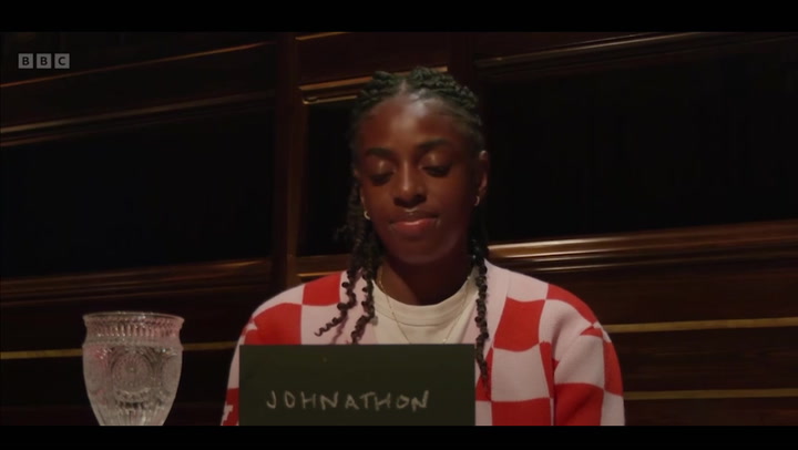 WATCH: Celebrity Traitors star Jonathan’s look of shock when Cat votes ...