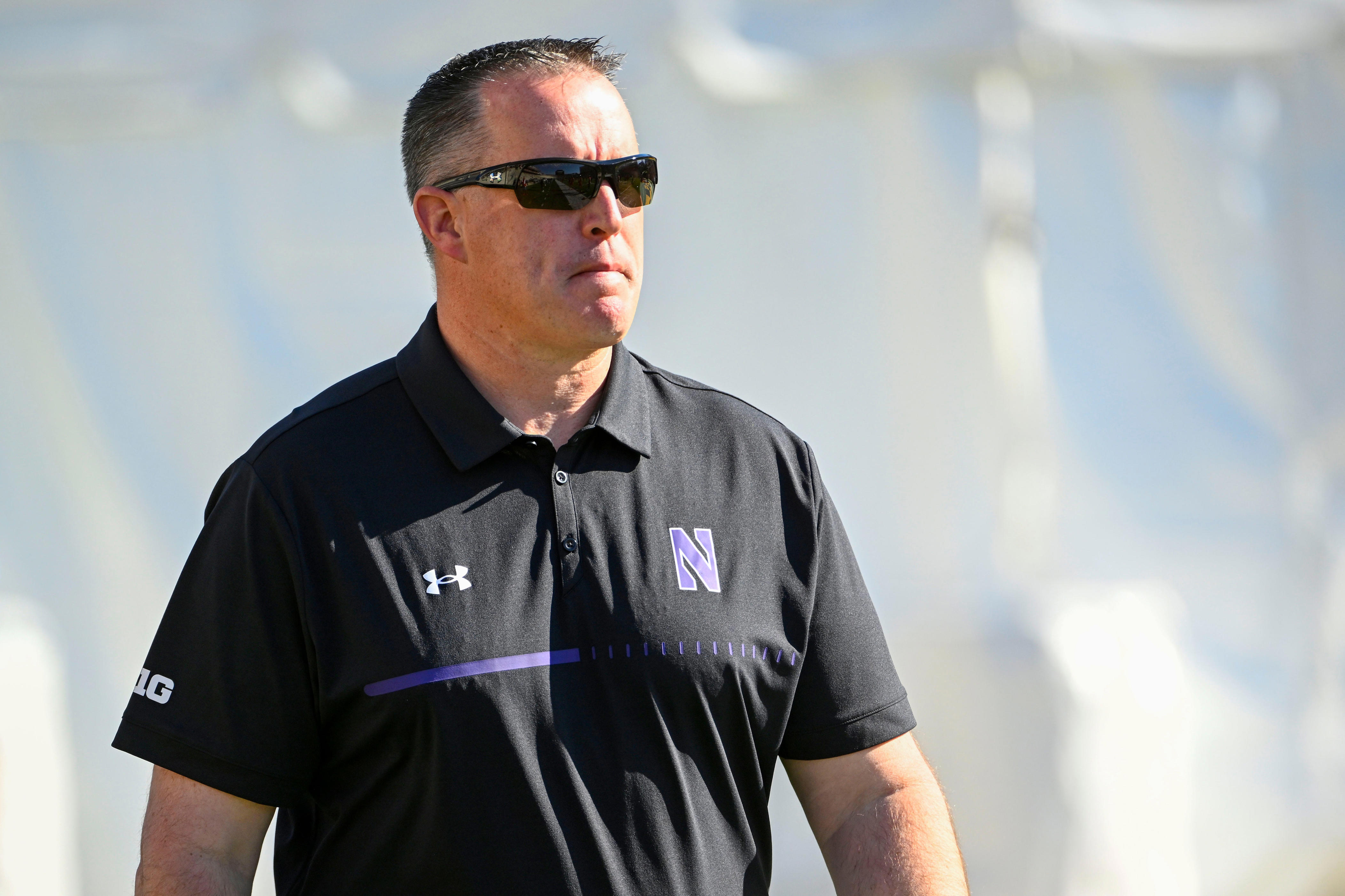 Why was Michigan State coach Pat Fitzgerald fired by Northwestern?