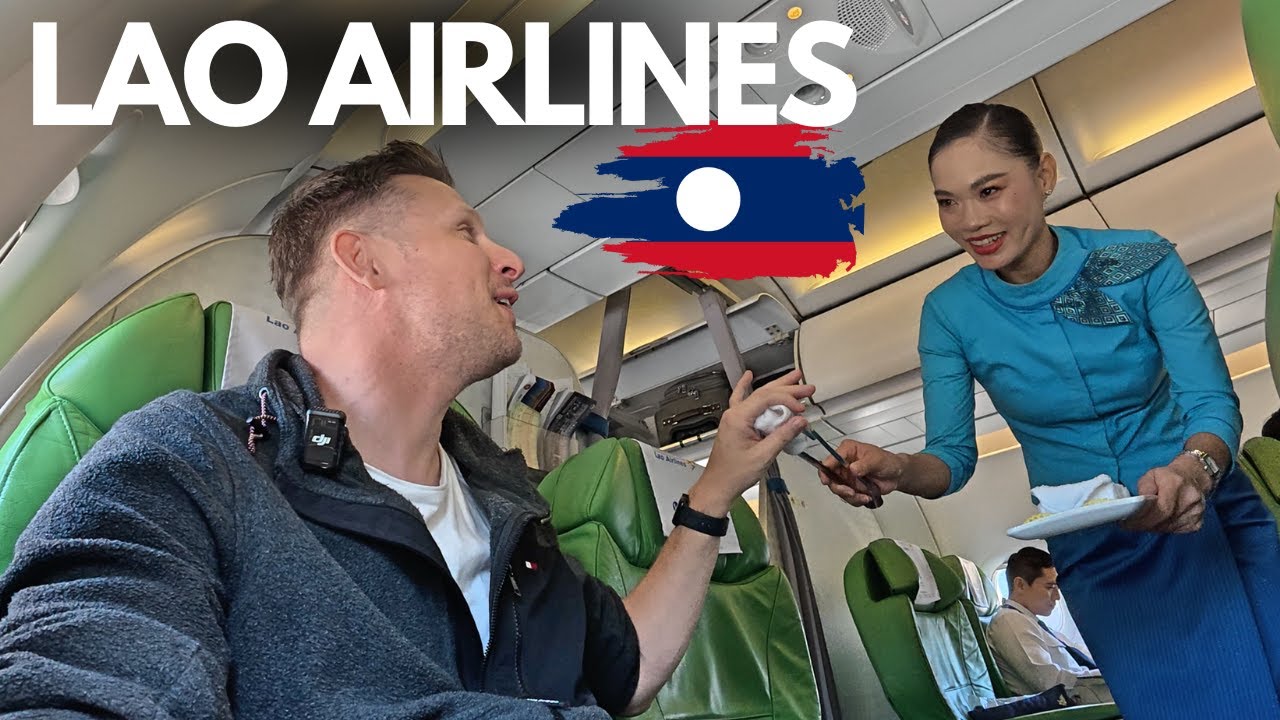 I tried flying with Lao Airlines ️