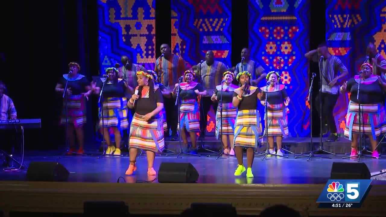 Award-winning South African choir performs for students in Barre