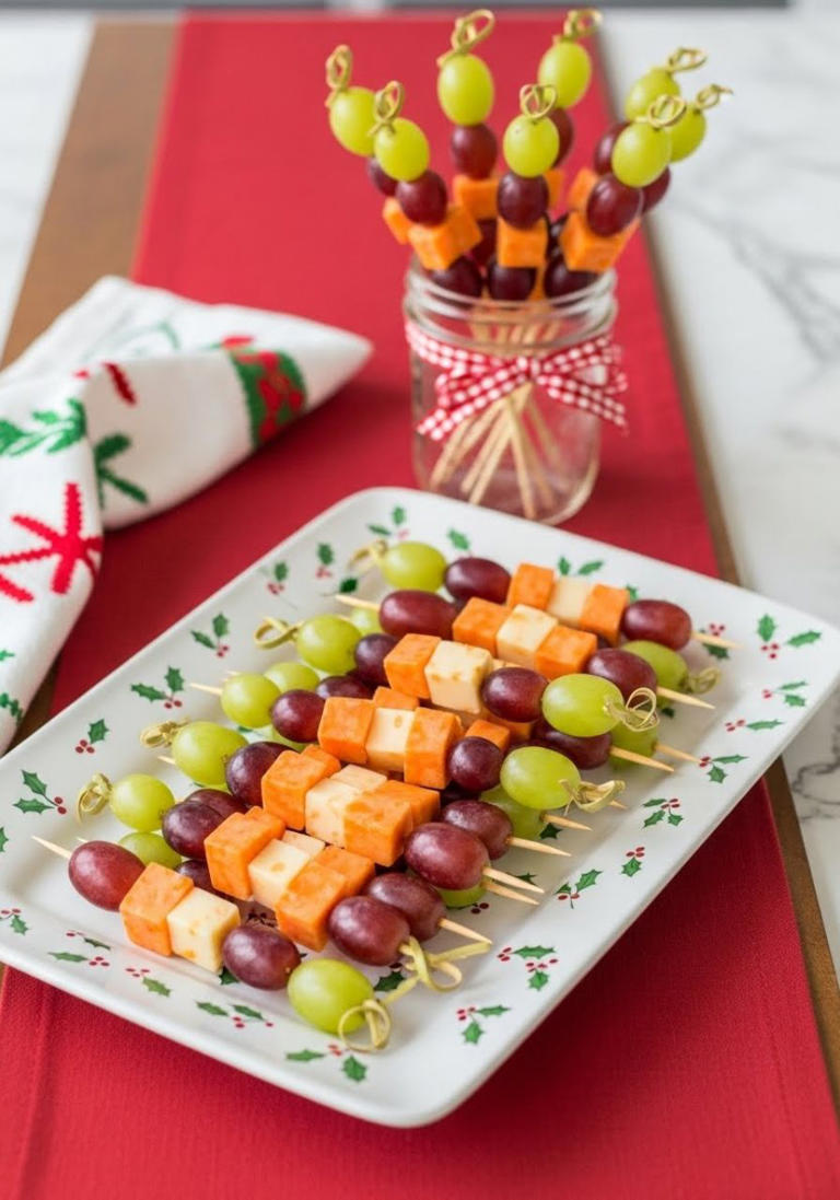 25 Easy and Cute No Bake Christmas Appetizers