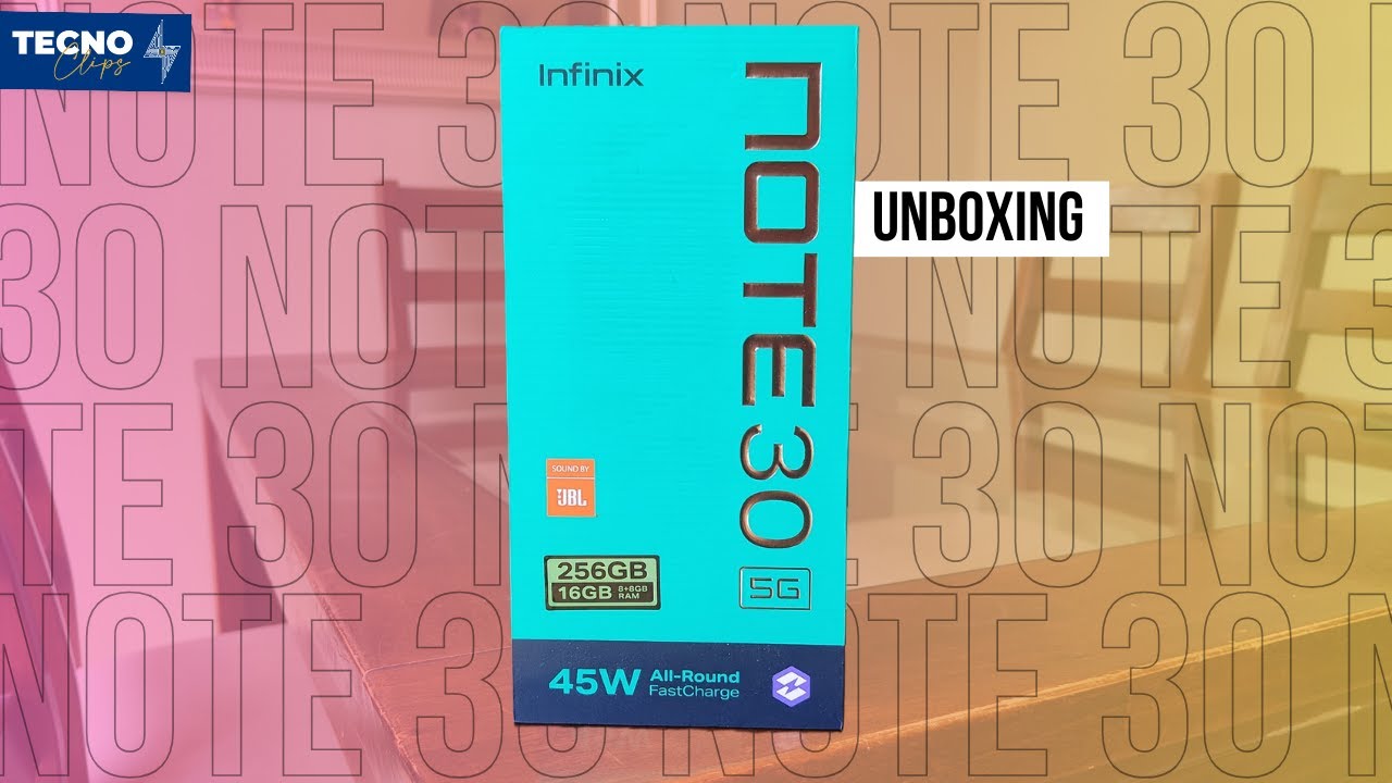 INFINIX NOTE 30: Unboxing y primeras impresiones