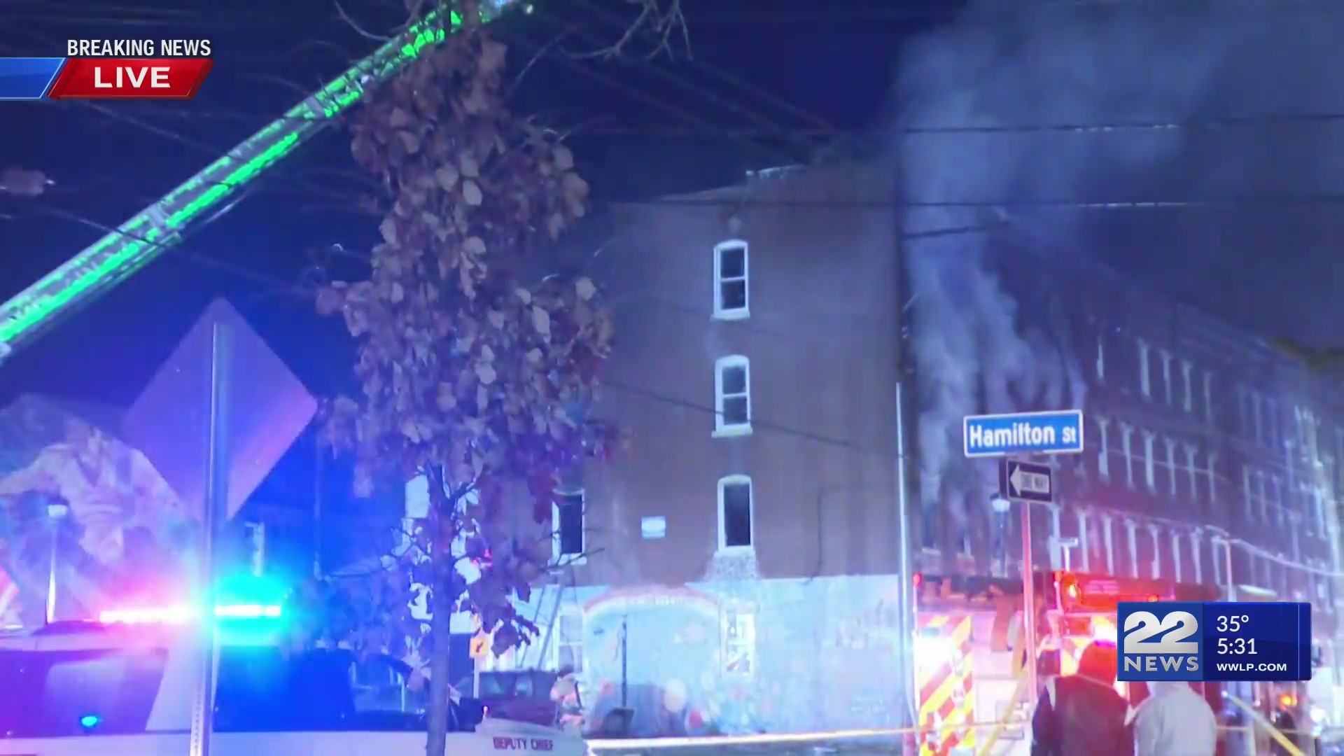 Holyoke crews battle apartment fire on Clemente Street