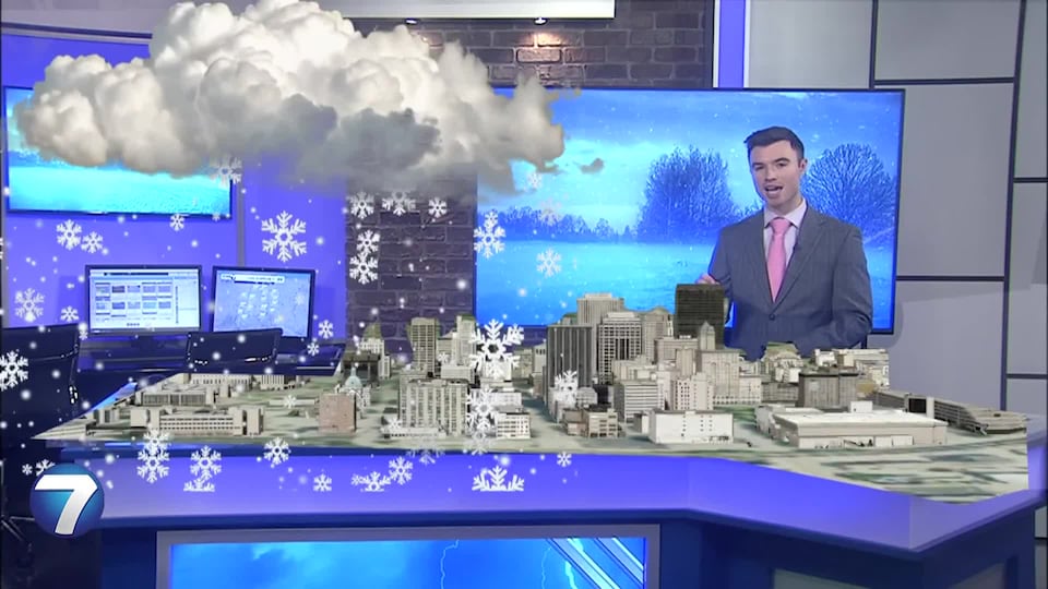 How snow may not hit the ground even though radar indicates it's snowing