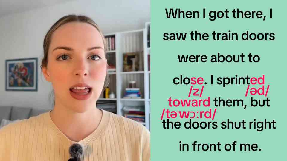 Shadowing practice – talk to yourself, but professionally
