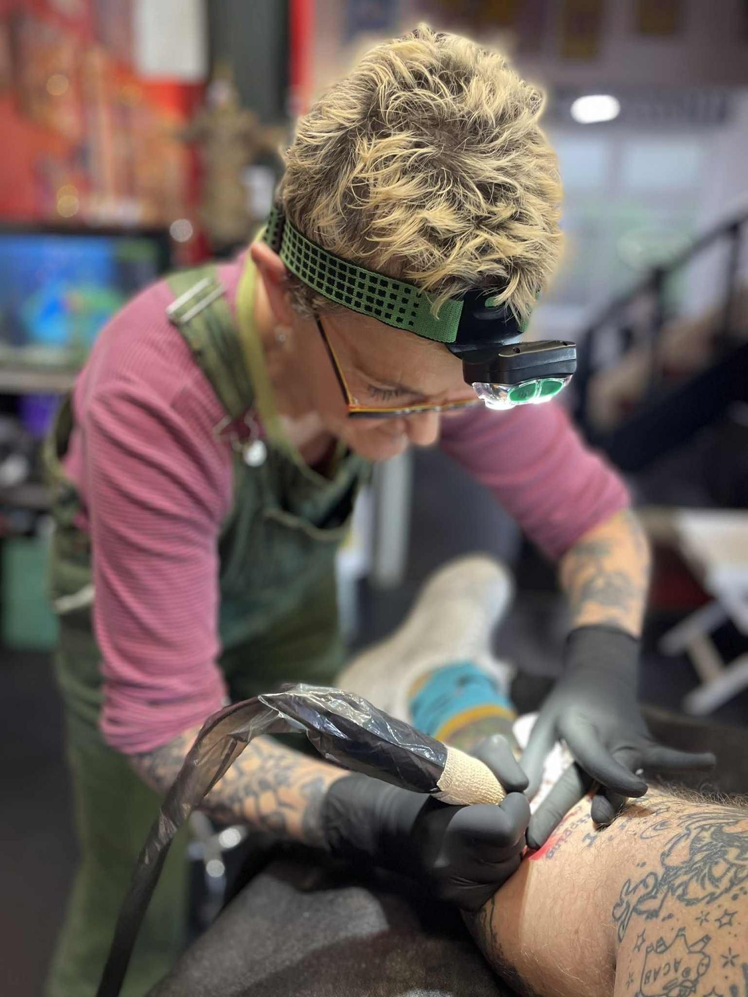 Jan Royle's Ink-sparational journey at infamous Preston tattoo studio