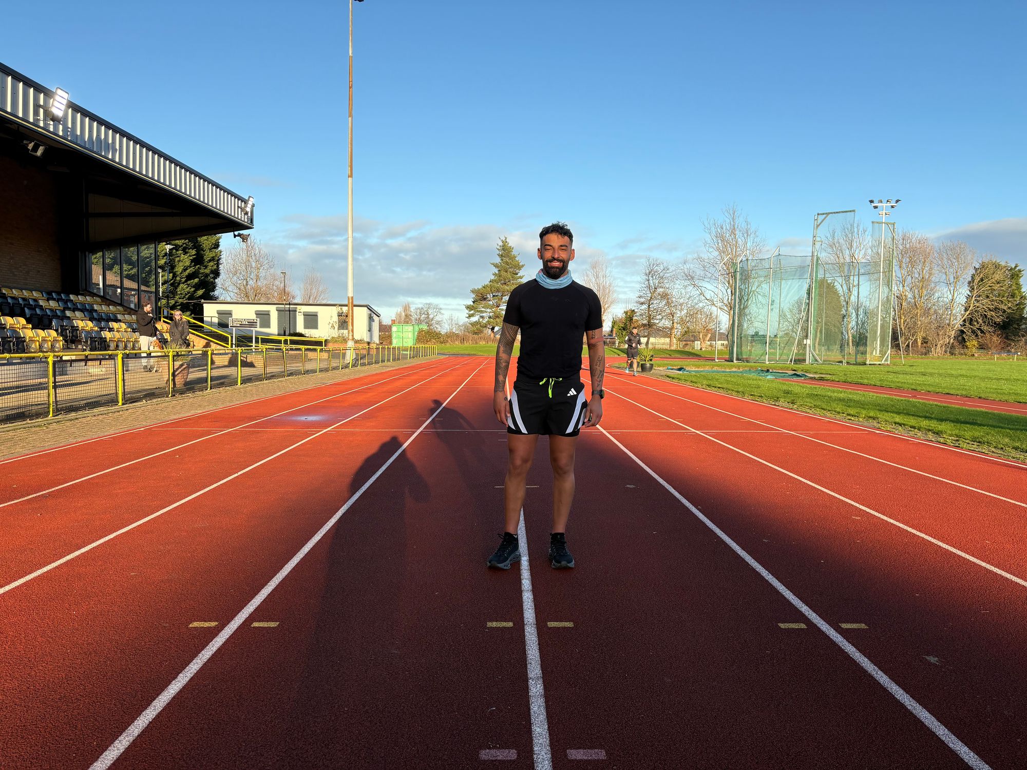I ran 112 miles in 30 hours straight around Jarrow’s Monkton Stadium track