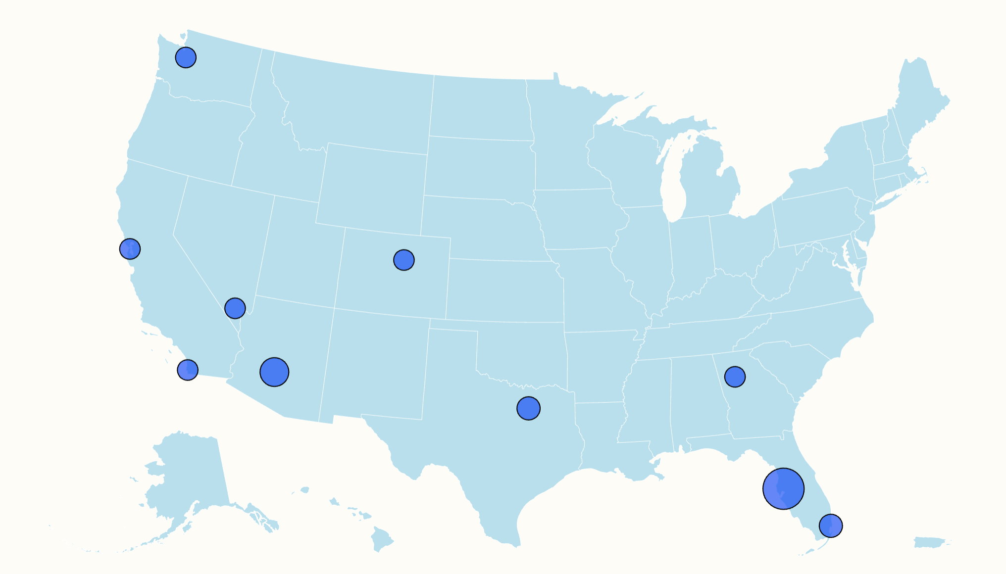 Housing market map shows steepest price drops across US