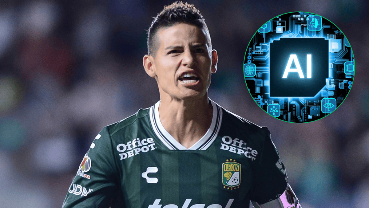 El destino secreto de James Rodríguez revelado por inteligencia artificial