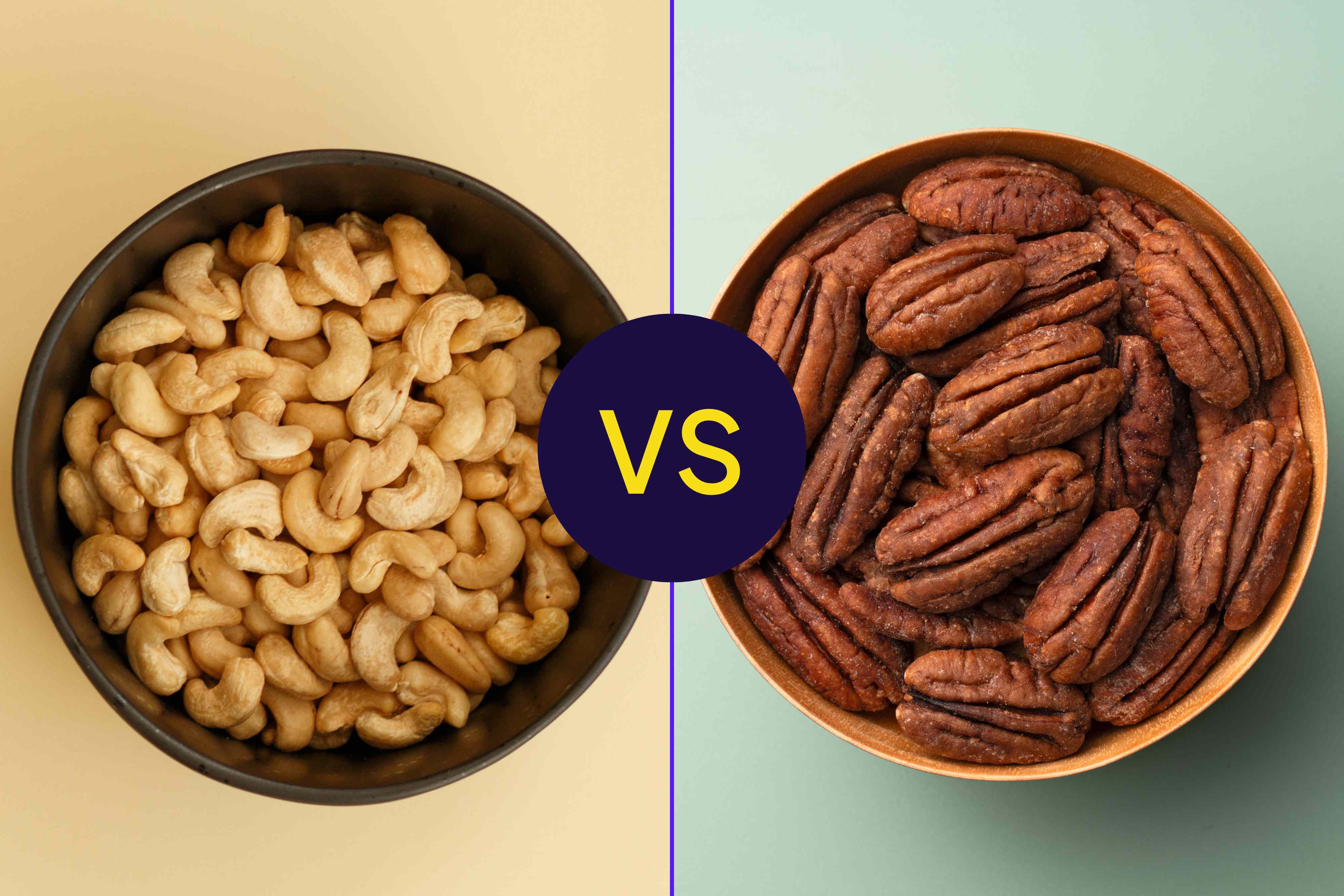 Cashews vs. pecans: Which nut offers more protein and healthy fats?