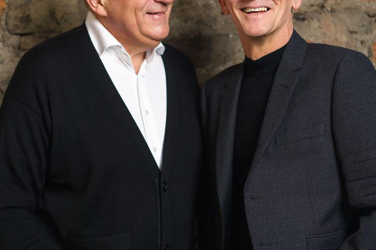 Inside Hugh Wallace's beautiful RSVP photoshoot with husband Martin at ...