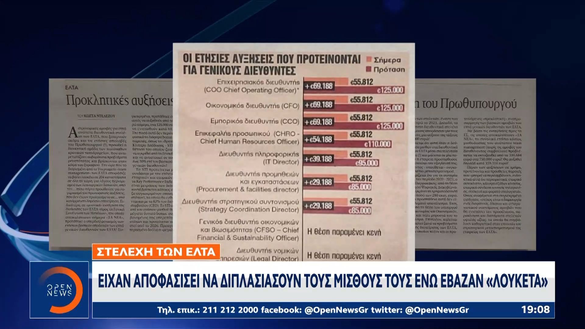 ΕΛΤΑ: Είχαν αποφασίσει να διπλασιάσουν τους μισθούς τους ενώ έβαζαν ...
